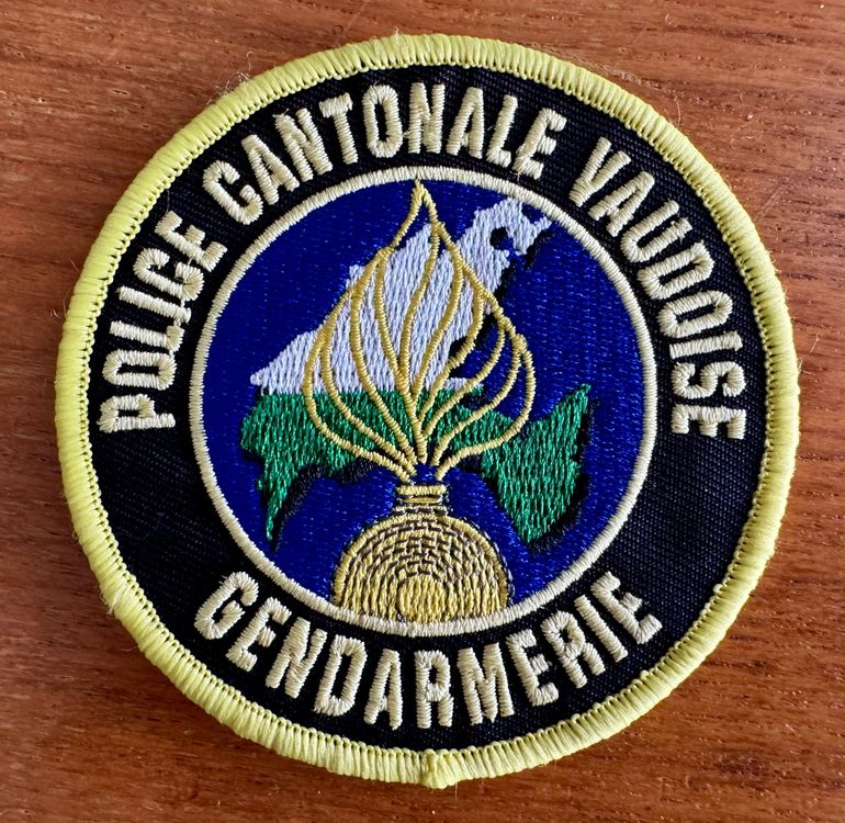 Patch Original Police Cantonale Vaud Gendarmerie (Gebraucht) in Genève ...