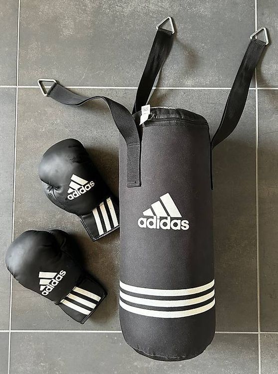 Adidas Junior Boxing Set - Boxsack inkl. Boxhandschuhe (Gebraucht) in ...
