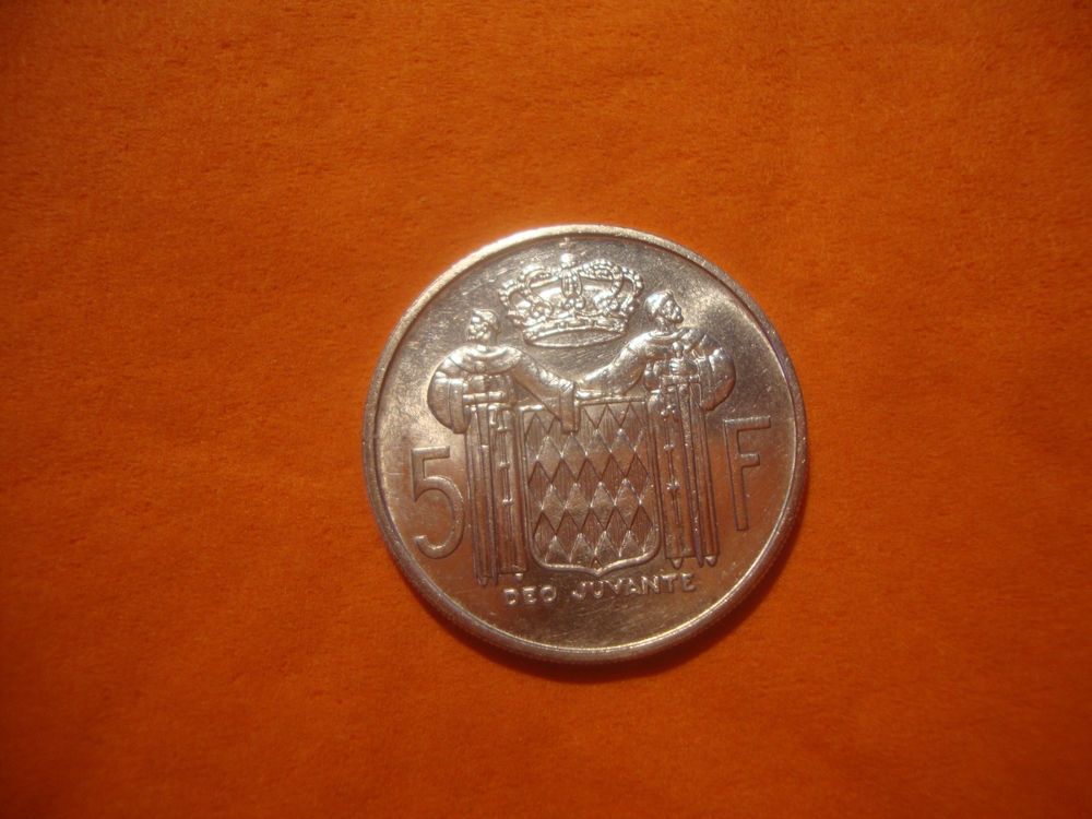 5 Franc Silbermünze Monaco 1960 /12 Gramm 0835 | Kaufen auf Ricardo