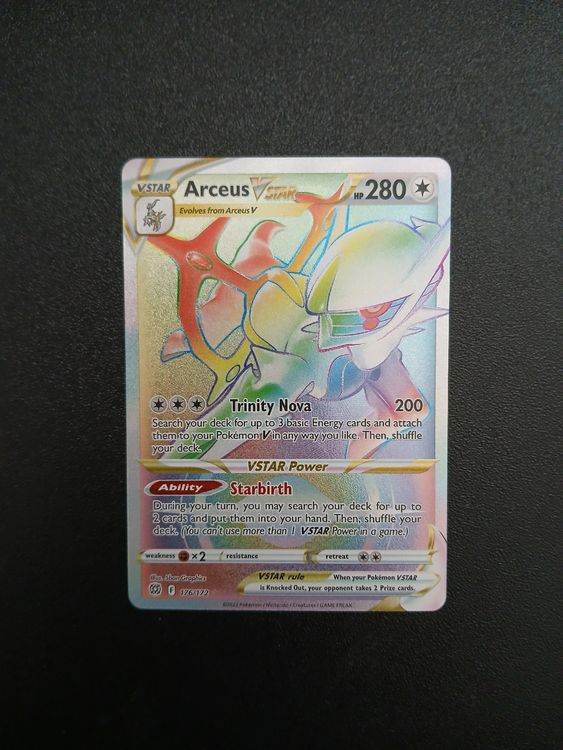 Arceus VSTAR 176/172 rainbow rare | Kaufen auf Ricardo