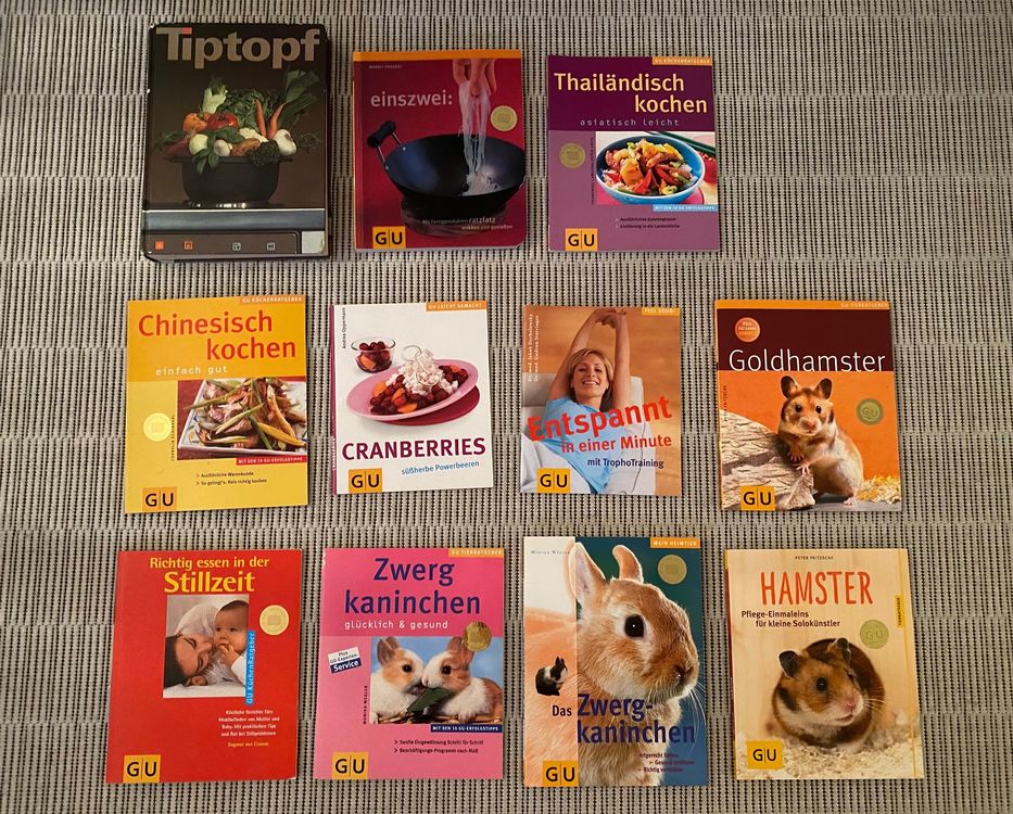 Diverse GU Bücher (Gebraucht) in Bern für CHF 20 – mit Lieferung auf ...
