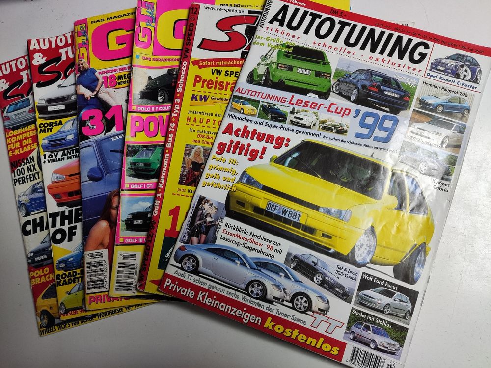Tuning Magazine Konvolut 90er GTI VW Polo Golf Seat | Kaufen auf Ricardo