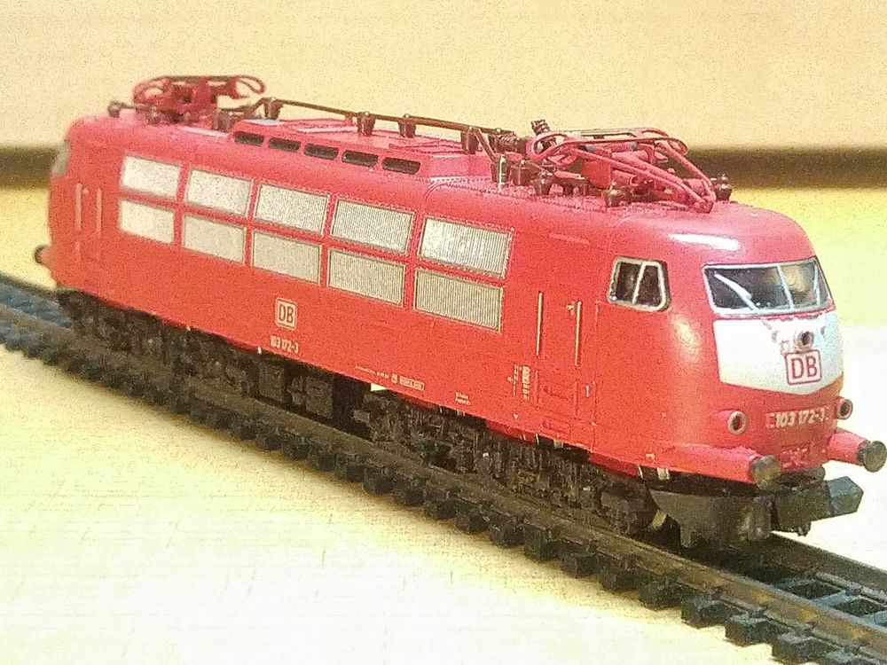 Minitrix N 12933, Elektrolok BR 103 172-3, keine Verpackung (Gebraucht ...