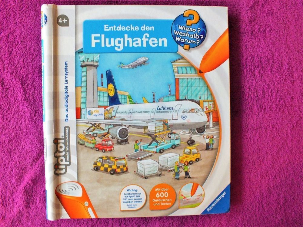 tiptoi Buch - Entdecke den Flughafen (Gebraucht) in für CHF 15 – mit ...