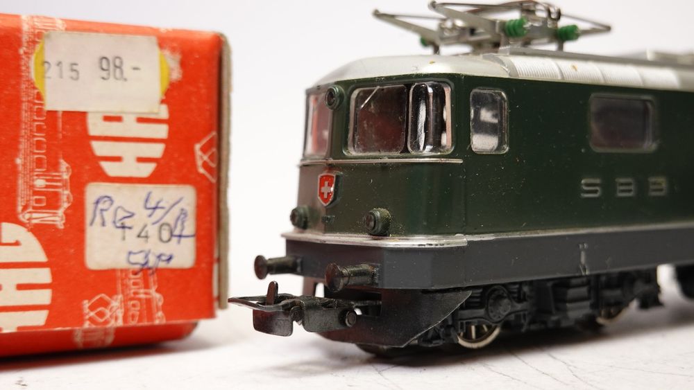 e13 HAG 140 SBB Re 4/4 grün 11107 Bastelware | Kaufen auf Ricardo