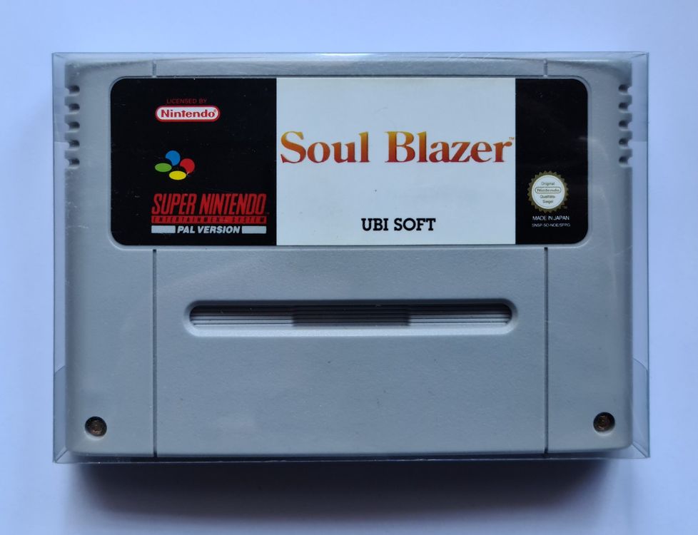 Soul Blazer ⚔️ Super Nintendo SNES PAL NOE Deutsch 👉RARITÄT (Gebraucht ...