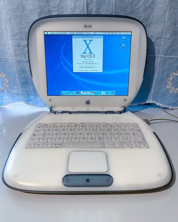 Seltenes ibook Clamshell Special Edition 466MHz (Gebraucht) in ...