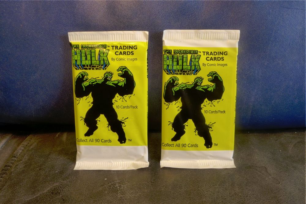 the incredible hulk trading cards - comic images 1991 marvel (Neu und ...