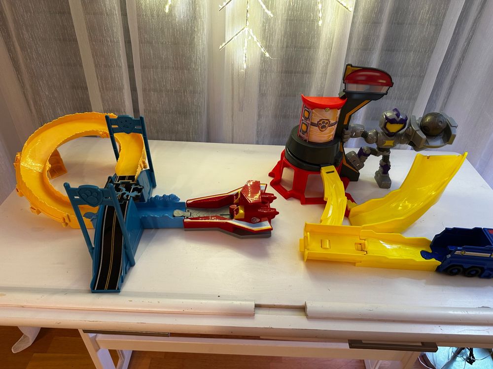 Paw Patrol Action-Track Set mit Looping & Roboter (Gebraucht) in Bülach ...