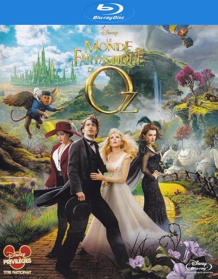 Le Monde fantastique d'Oz (2013) - Blu-ray (D'occasion) à Semsales pour ...