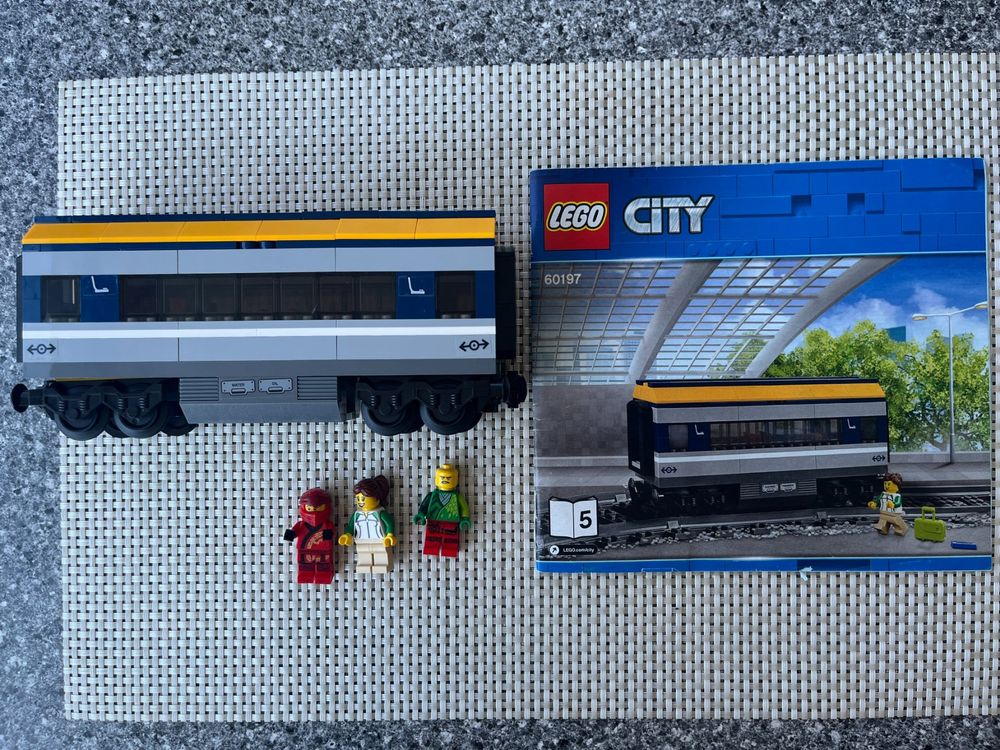Lego City 60197 Panoramawagen Zugwagen Eisenbahnwagen (Gebraucht) in ...