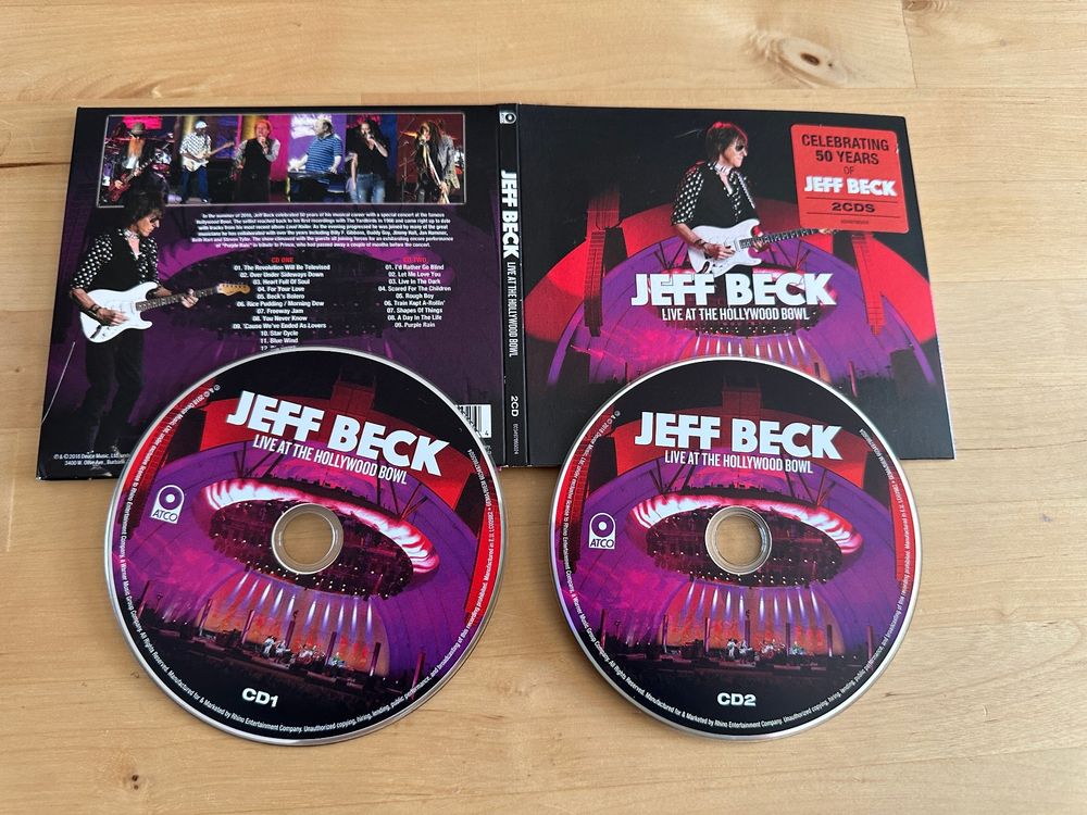 JEFF BECK Live at the Hollywood bowl 2 CD neu Beth Hart (Gebraucht) in ...