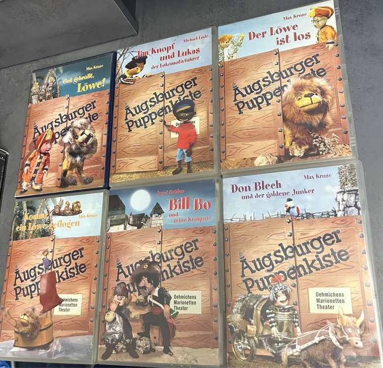 Augsburger Puppenkiste DVDs (Gebraucht) in ulisbach für CHF 10 – mit Lieferung auf Ricardo kaufen