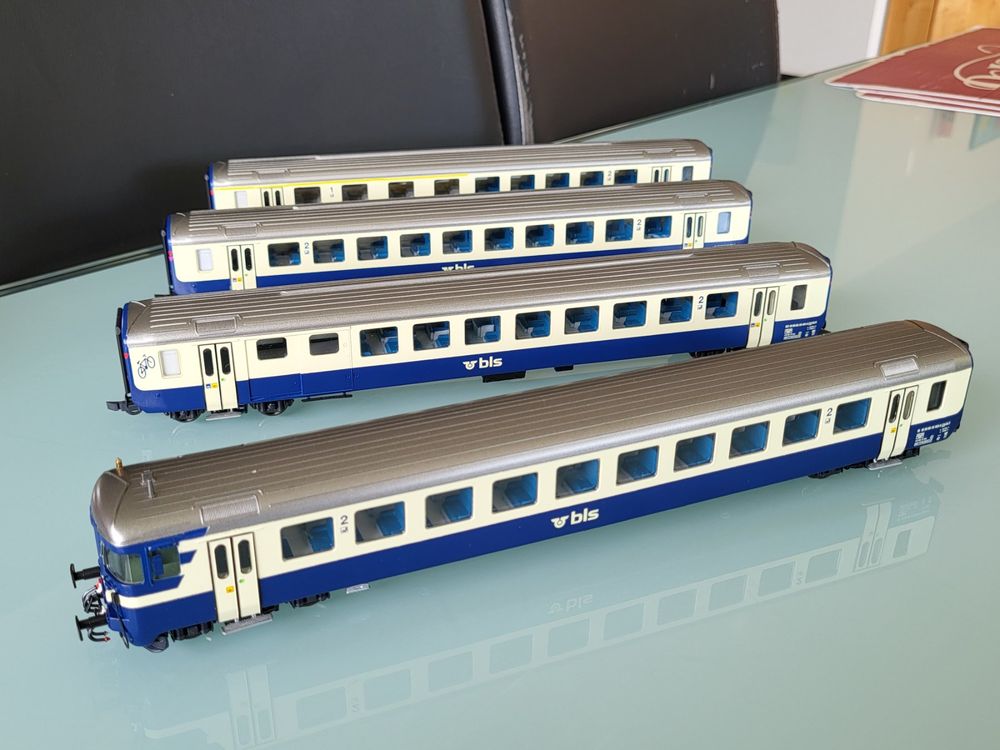 H0 EMB Modellbau BLS Set EW I 4-teilig Epoche VI (Neu und originalverpackt) in Oberburg für CHF ...