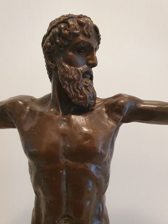 Mythologie - Zeus Gott - Neptun Statue Poseidon Bronzefigur (Neu ...