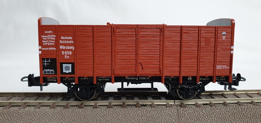 Trix 3625 DRG Ov “Würzburg” Offener Güterwagen OVP (Gebraucht) in Seon ...