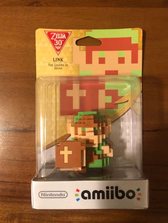 Zelda 8bit Link Amiibo 30th anniversary (Neu und originalverpackt) in ...