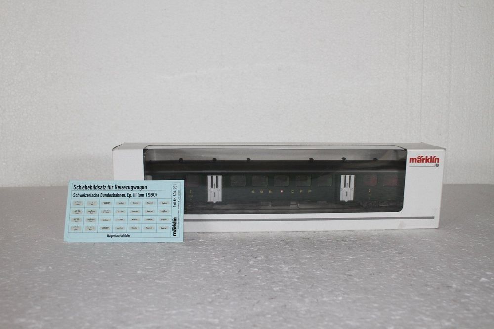 Märklin 43370 SBB 2.Kl. Personenwagen | Kaufen auf Ricardo