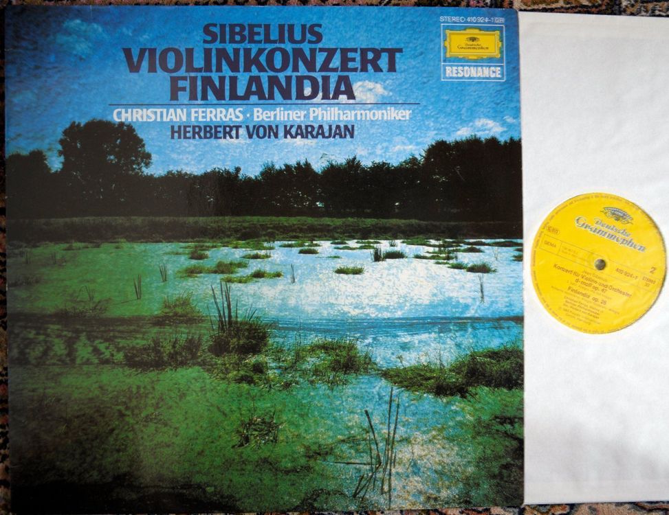 Sibelius Christian Ferras Karajan – Violinkonzert Finlandia (Neu (gemäss Beschreibung)) in ...