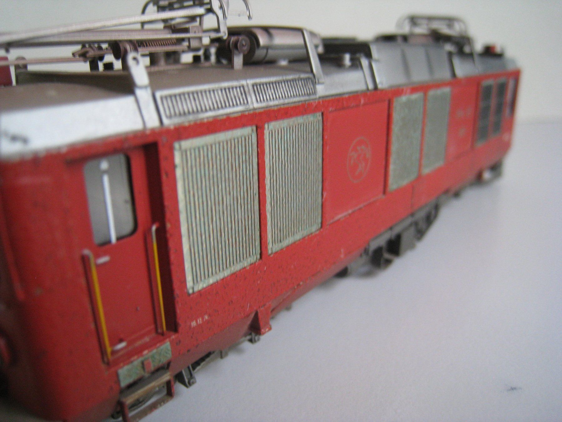 Ferro Suisse Gem 4/4 801 alte Schrift, Schaumstoffschaden ! (Defekt) in ...