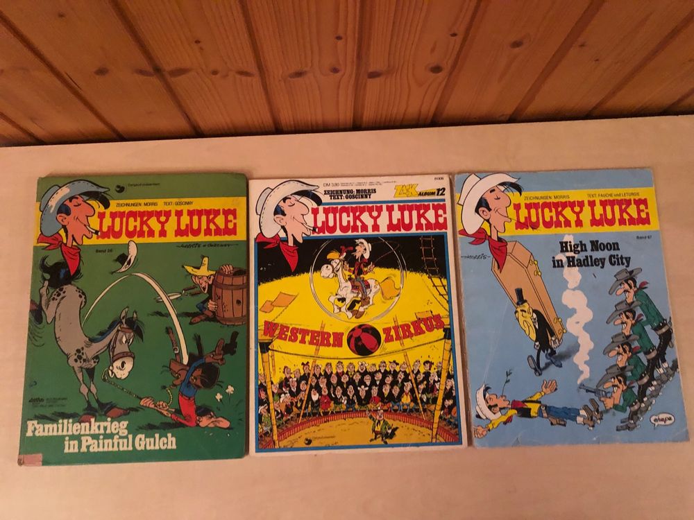 Lucky Luke Comics 3 Stk. | Kaufen auf Ricardo