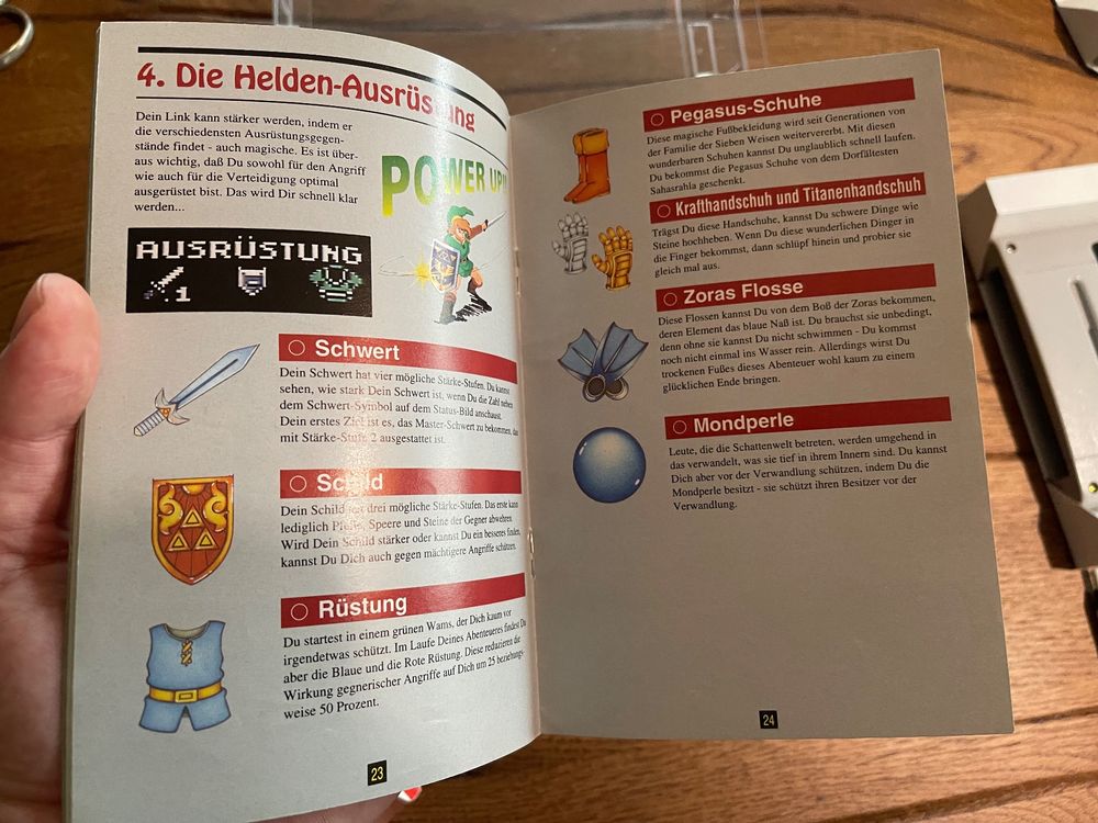 Zelda A Link to the Past SNES komplett in Orginalverpackung (Gebraucht ...