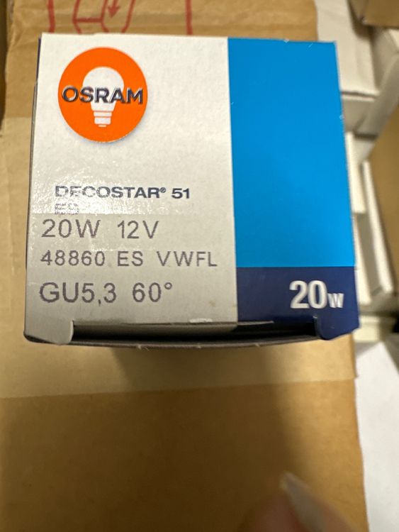 Osram® DECOSTAR 51 ES ECO (IRC) 48860 WFL 20W 12V GU5.3 36G | Acheter sur Ricardo