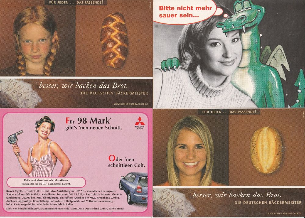 20 Werbekarten etc | Kaufen auf Ricardo