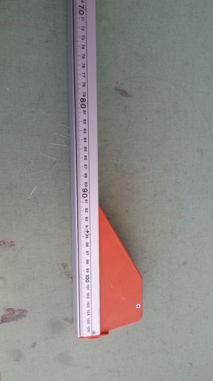 Nedo mEssfix Teleskopmessstab 500cm zum Messen lichter Masse (Gebraucht) in Stäfa für CHF 79 ...