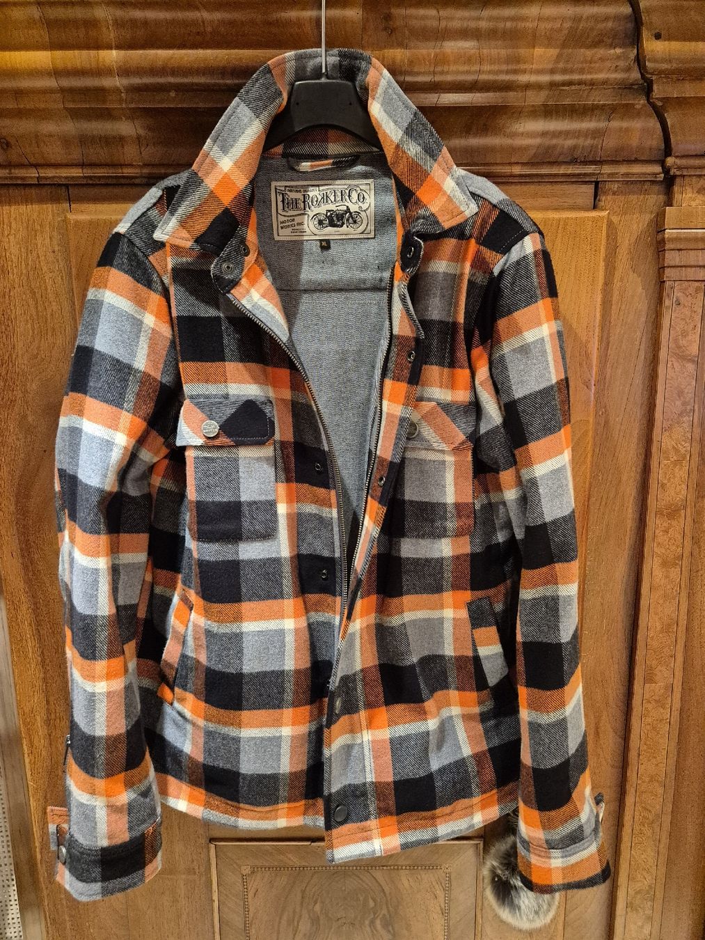The rokker Memphis Rider Shirt Orange, auch für Harley XL (Neu (gemäss ...