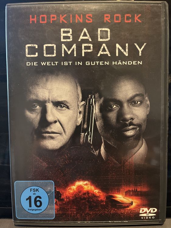 DVD „Bad Company“, mit Anthony Hopkins, Chris Rock (Gebraucht) in ...