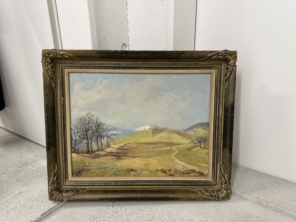 Caspar Joseph Herrmann (1885-1955) Gemälde Sonnenberg 1950 | Kaufen auf ...