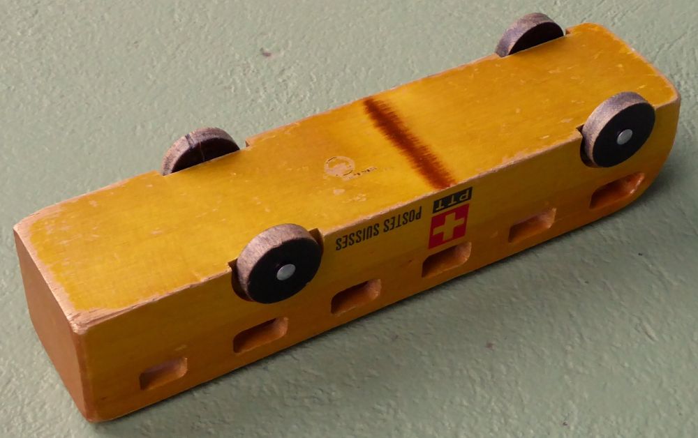 schönes seltenes original vintage NAEF HOLZ POSTAUTO PTT (Gebraucht) in ...