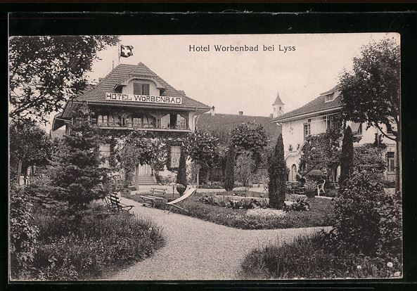 Worben, Hotel Worbenbad mit Gartenanlage | Kaufen auf Ricardo