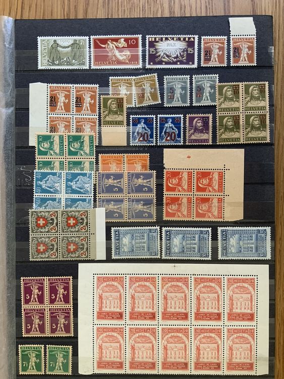 Briefmarken Schweiz Frei-Sondermarken (Neu (gemäss Beschreibung)) in Binningen für CHF 23.6 ...