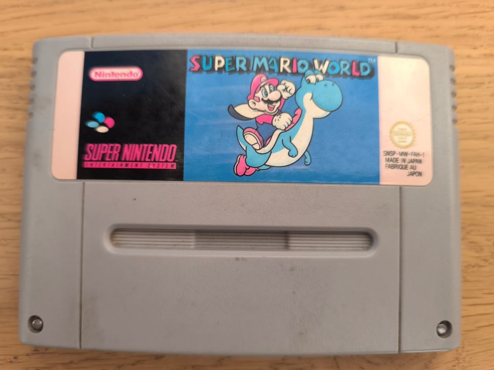 Super Mario World - Super Nintendo (Gebraucht) in La Chaux-de-Fonds für ...