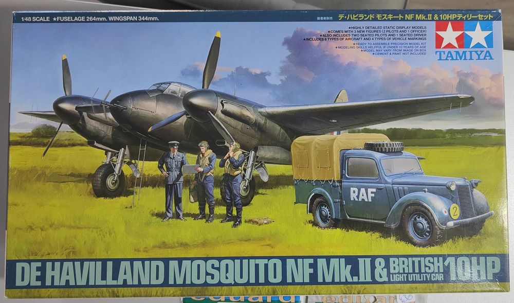 1/48 Mosquito NF Mk.II & British Light Utility Car + acc. (Gebraucht ...