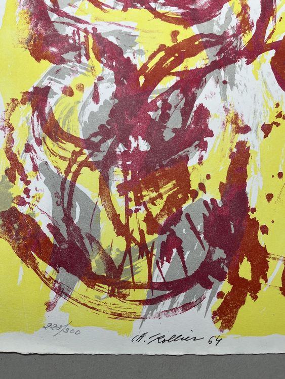 aus Grafiksammlung Lithografie von Charles Rollier 1964 (Gebraucht) in ...