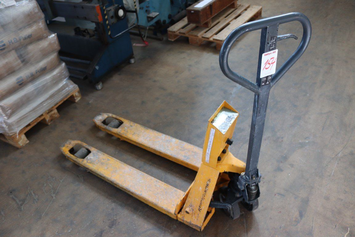 Jungheinrich Handhubwagen ( Lot 154) Standort 5605 Dottikon (Gebraucht ...