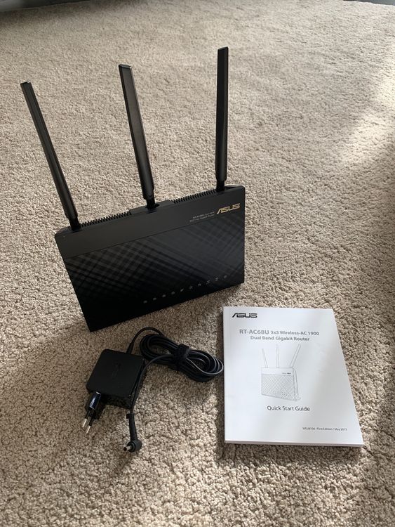 Wlan Router Asus RT-AC68U (Gebraucht) in für CHF 48 – mit Lieferung auf ...