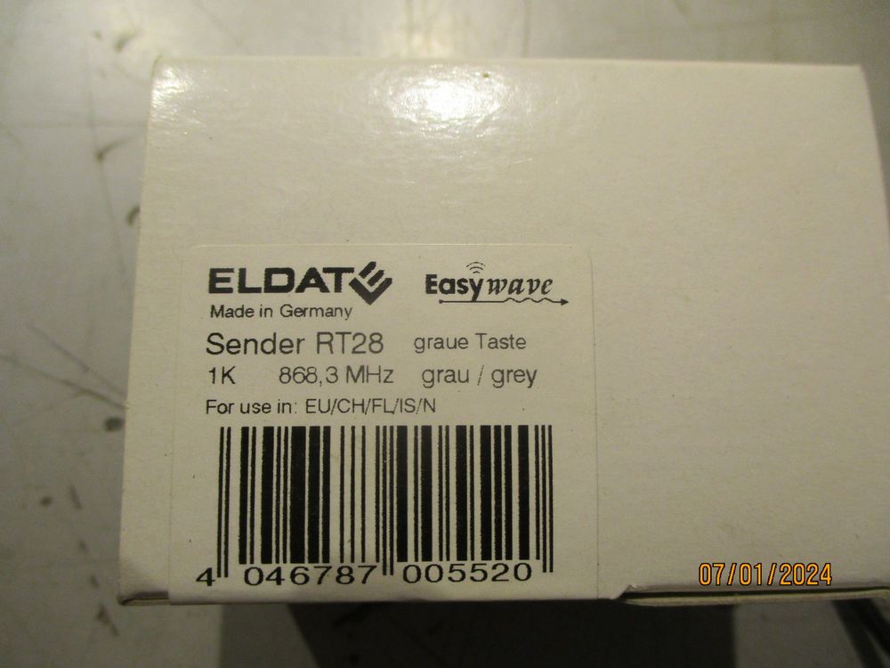 ELDAT SENDER 1K EASY WAVE TR28 (Neu und originalverpackt) in Langnau i. E. für CHF 4 – nur ...