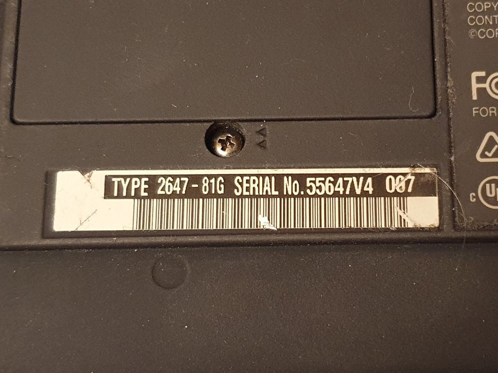 IBM Thinkpad T20 (Gebraucht) in für CHF 41 – mit Lieferung auf Ricardo ...