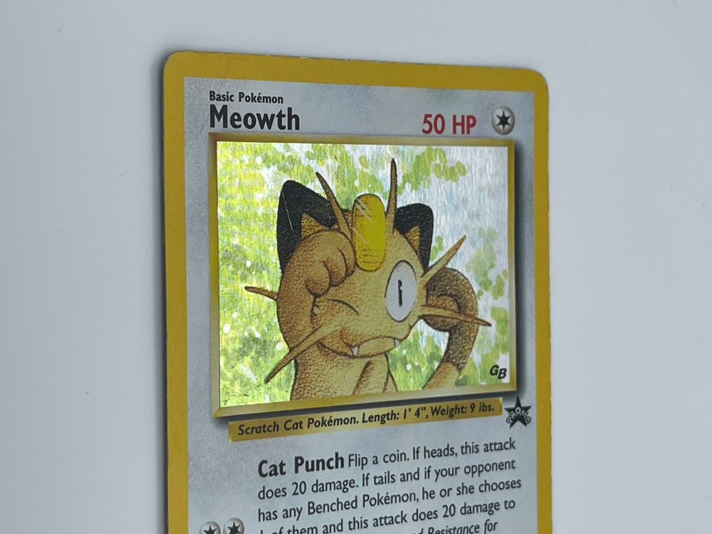 Meowth #10 Holo Pokémon GameBoy Black Star Promo | Kaufen auf Ricardo