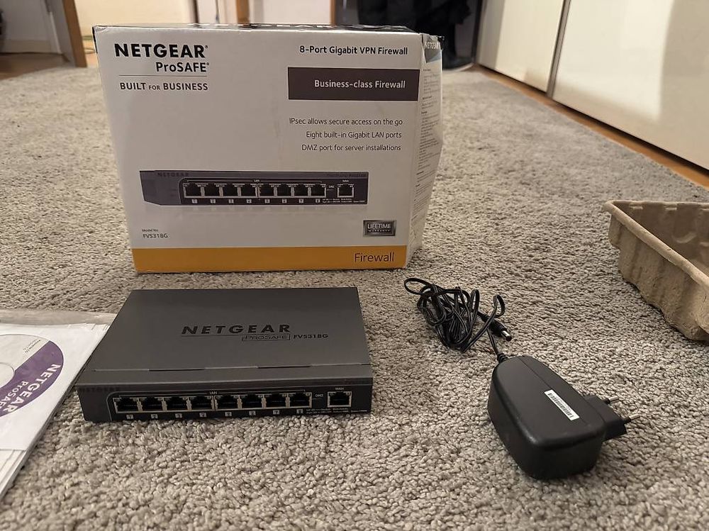 Netgear ProSAFE 8-Port Gigabit VPN Firewall (Gebraucht) in Dättwil AG ...