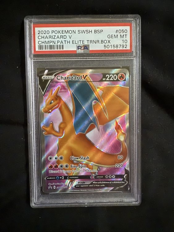 Glurak V Charizard PSA 10 GEM MINT! Sammlerstück!🔥 (Neu (gemäss Beschreibung)) in Zürich für CHF ...