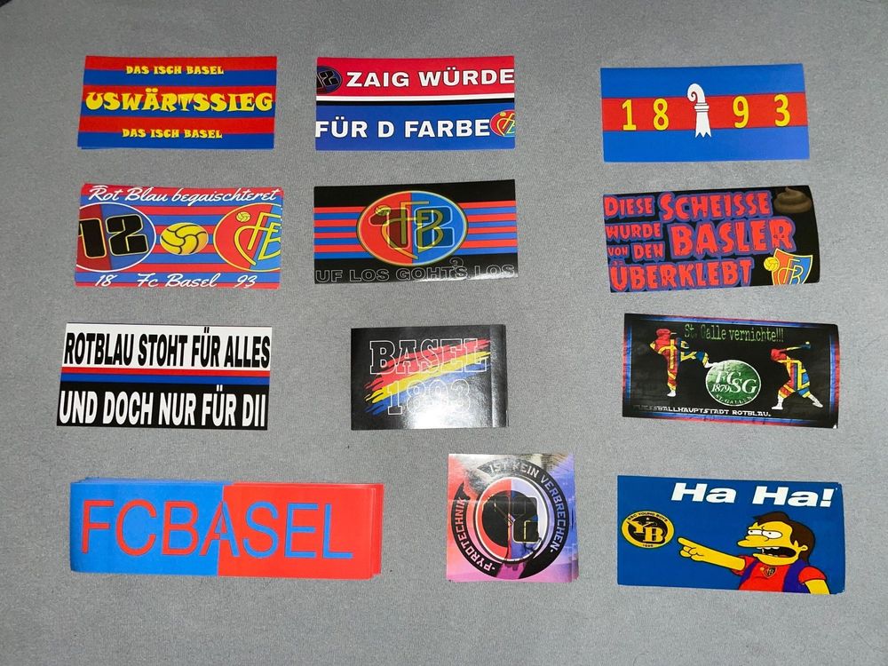 FC Basel Sticker Sammlung | Kaufen auf Ricardo