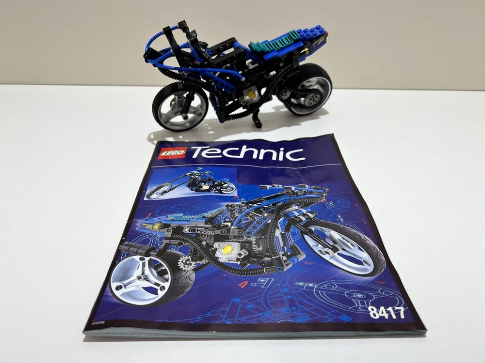 Lego Technic Nr. 8417 Mag Wheel Master von 1997 - Motorrad (Gebraucht ...