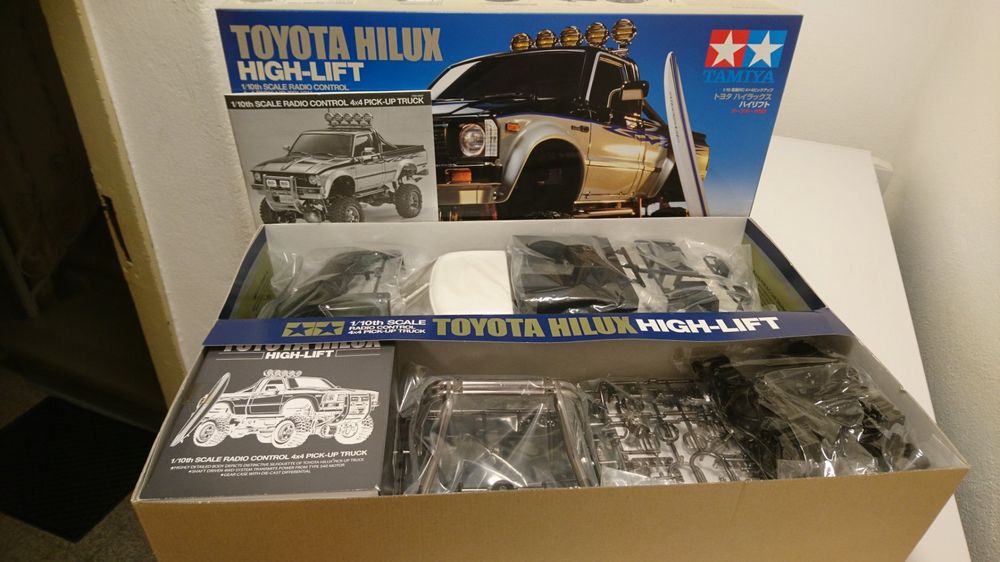Tamiya Toyota Hilux HIGH LIFT ITEM 58397 (Neu und originalverpackt) in ...