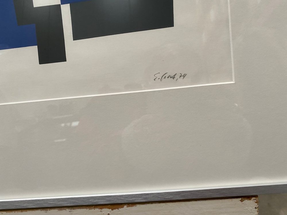 Ernst Graf 1974, Lithographie, signiert, Auflage 11/20 (Gebraucht) in Niederhelfenschwil für CHF ...