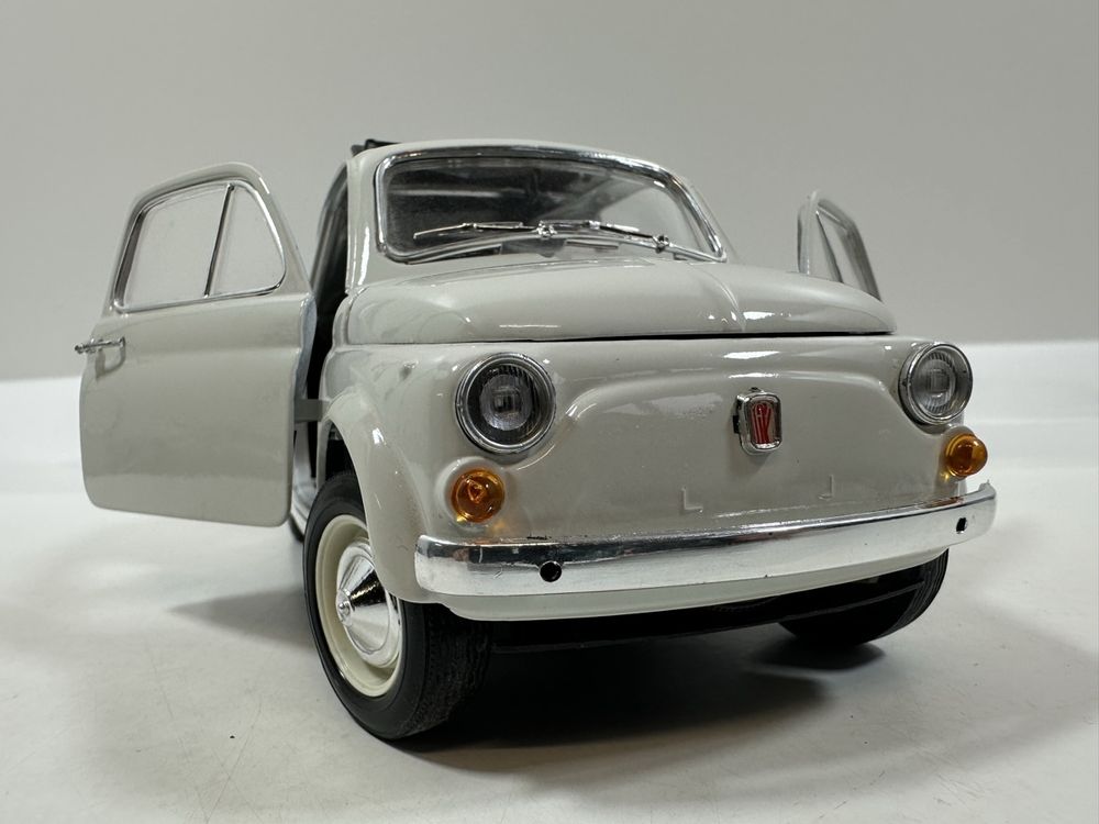 Fiat 500 1:16(1:18), weiss, BBURAGO (Gebraucht) in Zofingen für CHF 20 ...